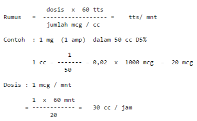 INSTALASI FARMASI RUMAH SAKIT: PEMBERIAN OBAT-OBATAN DENGAN INFUS (DRIP)
