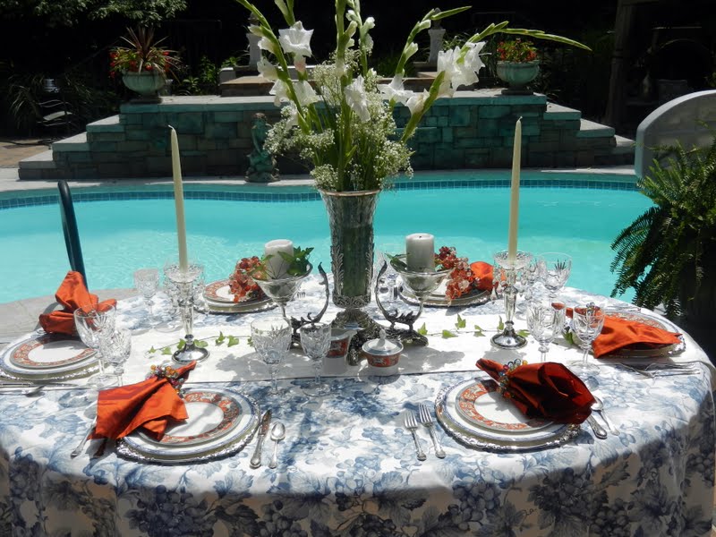 A Perfect Setting: A Poolside Setting