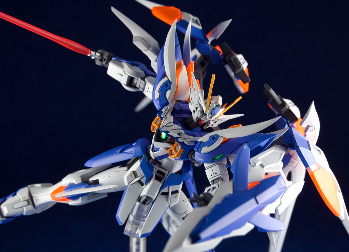 GUNDAM GUY: HGBF 1/144 Wing Gundam Zero Honoo - Painted Build
