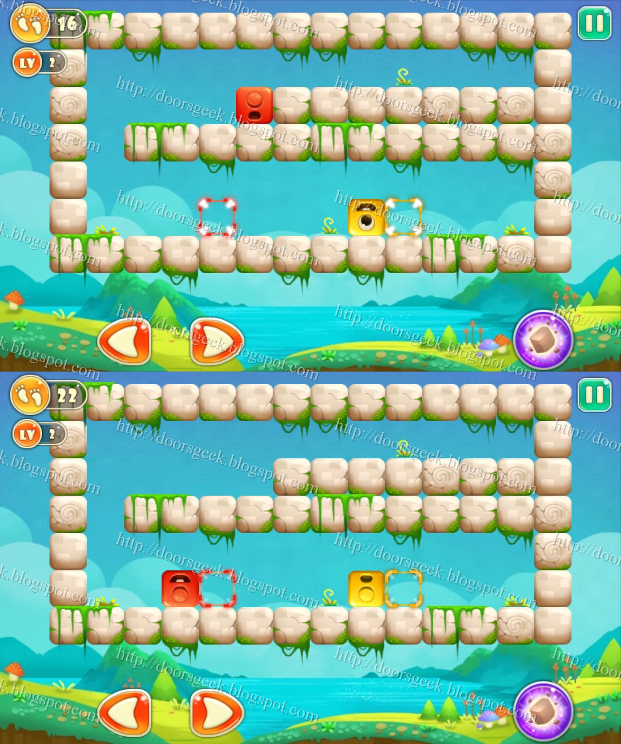 Block Mania [World 1] Level 2 ~ Doors Geek