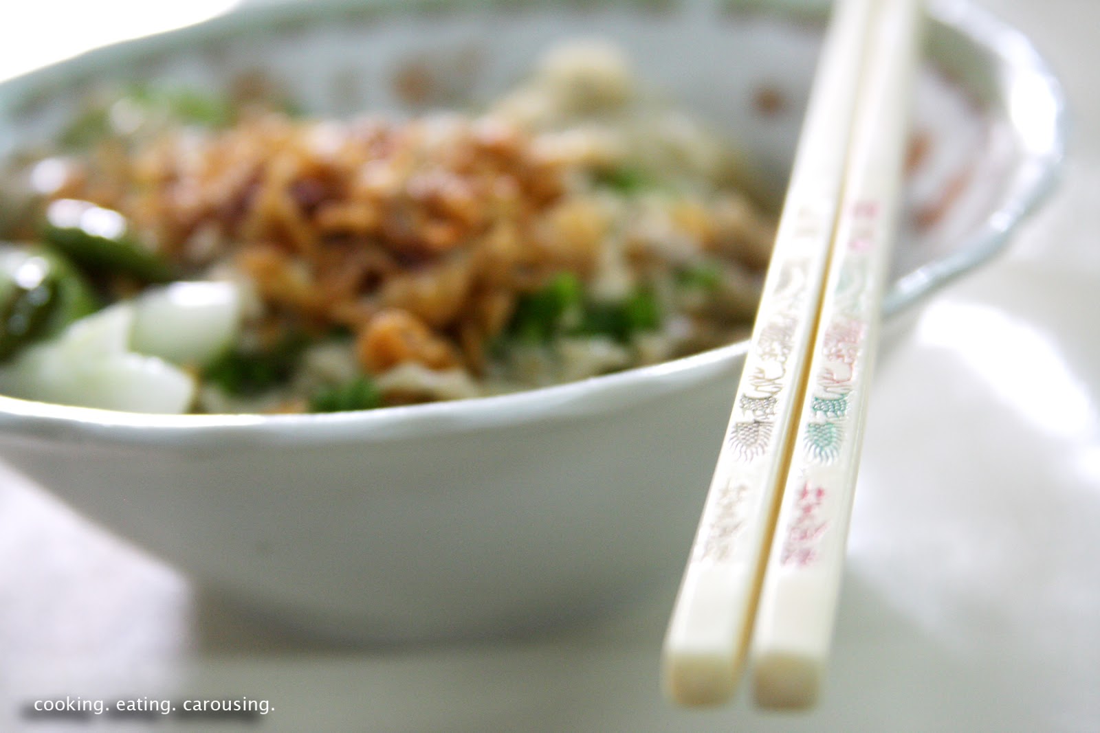 cooking. eating. carousing.: pangsit mie a fuk, dine in or takeaway?