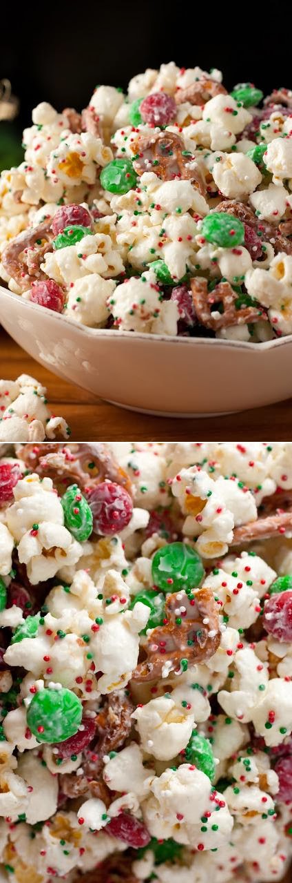 Christmas Popcorn Style - Food & juices