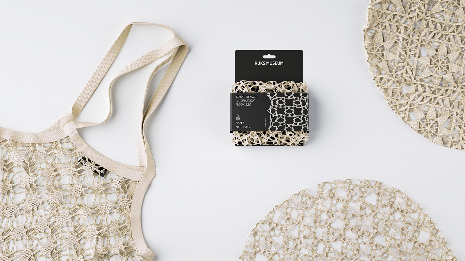 Net bag. Traditional lacework 1900–1930 – Packaging Of The World