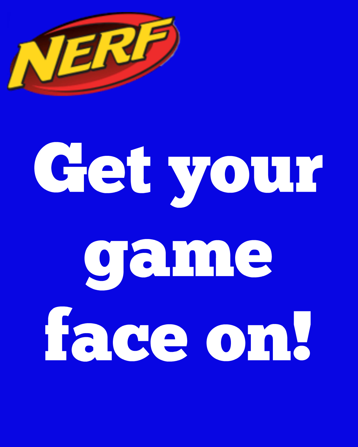 East Coast Mommy: NERF Party Signs