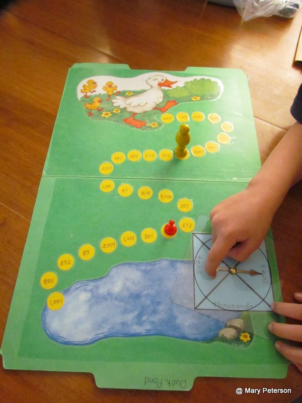 Games For Learning: Duck Pond - A Place Value Game