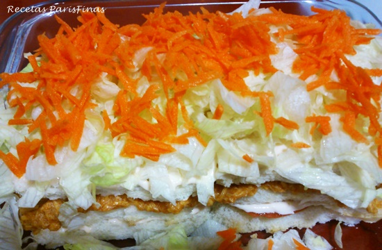 Pastel Vegetal - Recetas ParisFinas