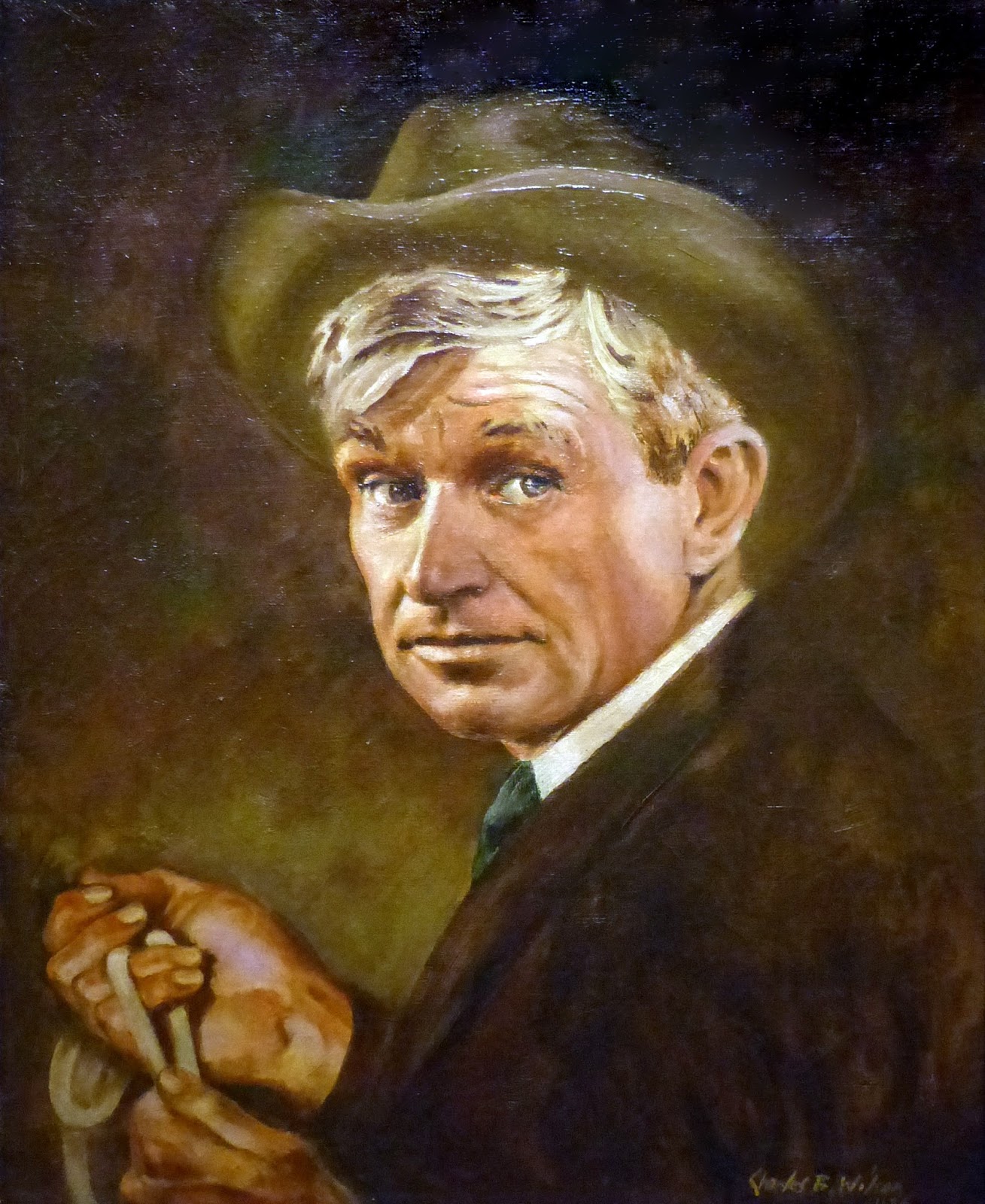 The Portrait Gallery: Will Rogers