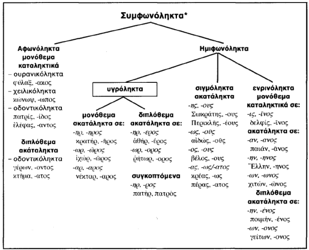 Η Γ' κλίση ουσιαστικών στα αρχαία ελληνικά - Βιντεομάθημα