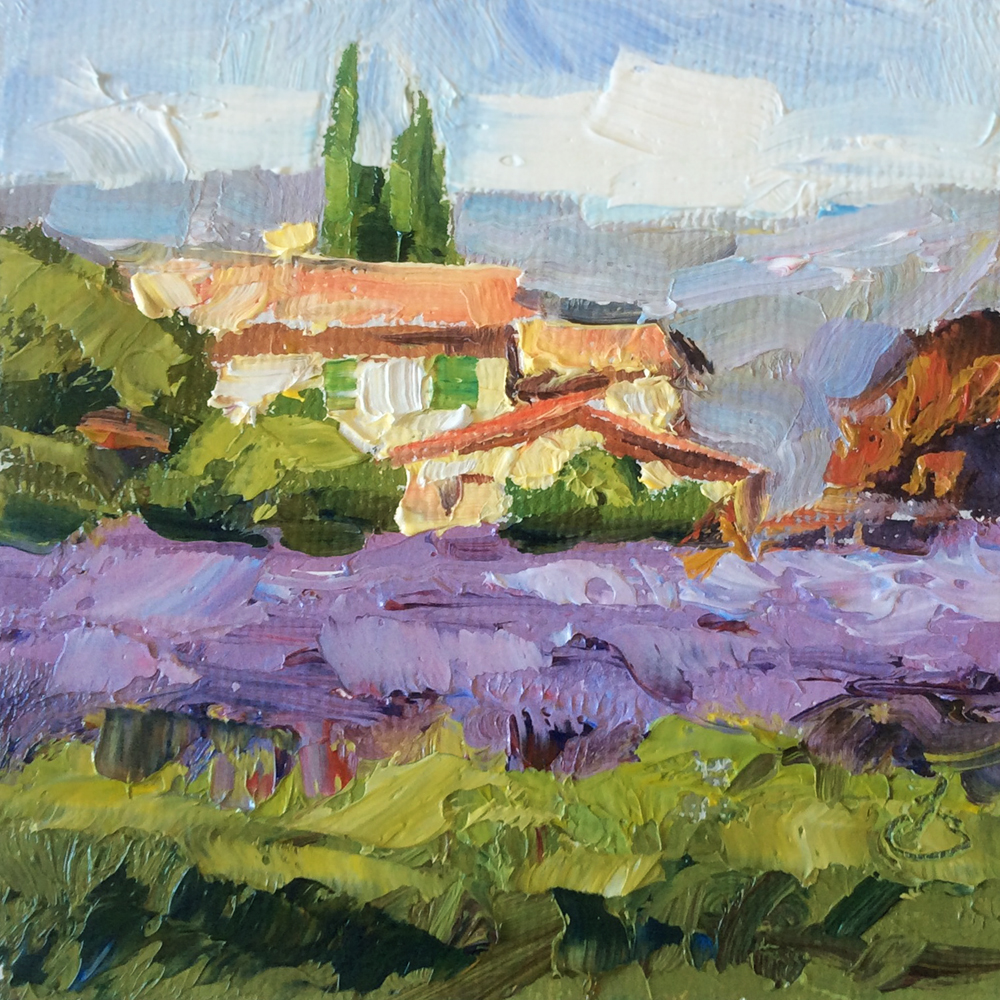 [TOM BROWN FINE ART] LAVENDER FIELDS, BLACK FRIDAY EARLYBIRD SPECIAL by ...