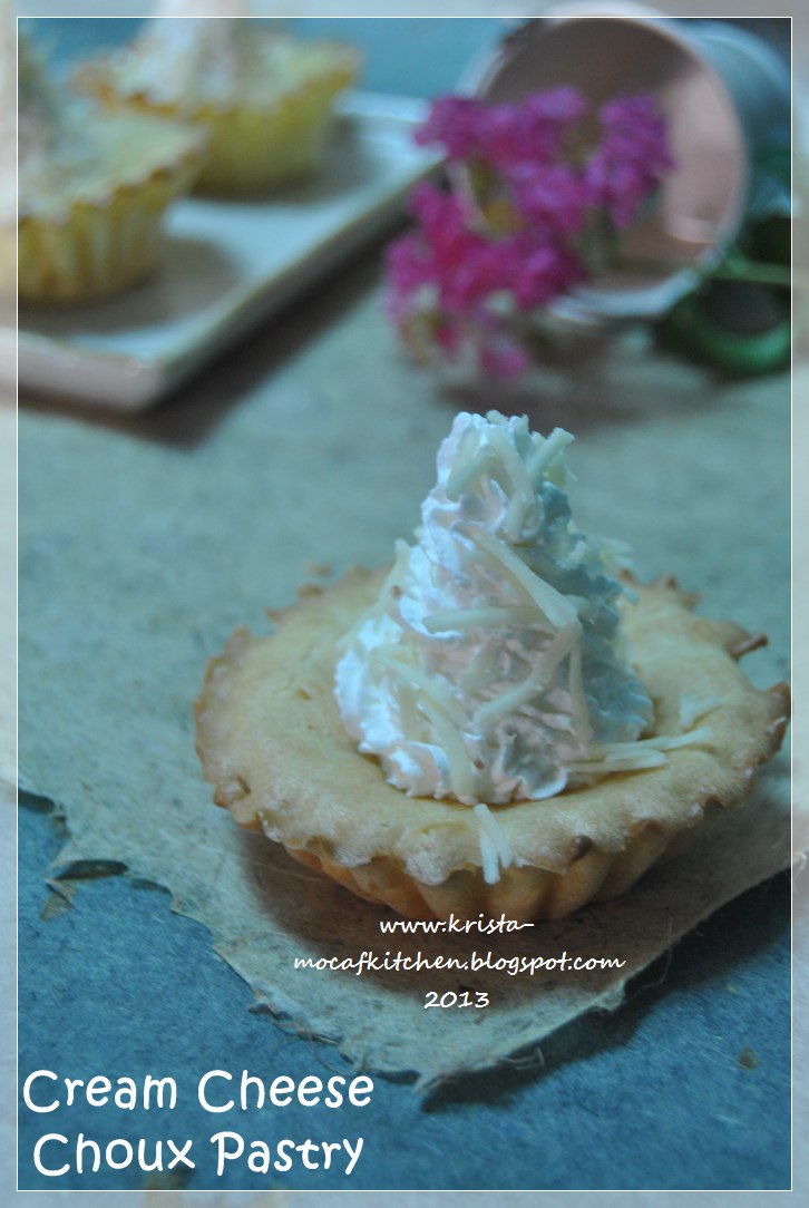 KRISTA MOCAF KITCHEN: Cream Cheese Choux Pastry / Sus Cream Cheese