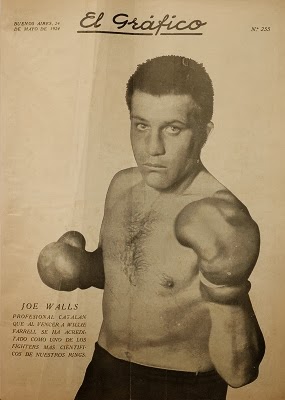 Boxeo 1930s: Joaquin Valls “Joe Valls” “Joe Walls”