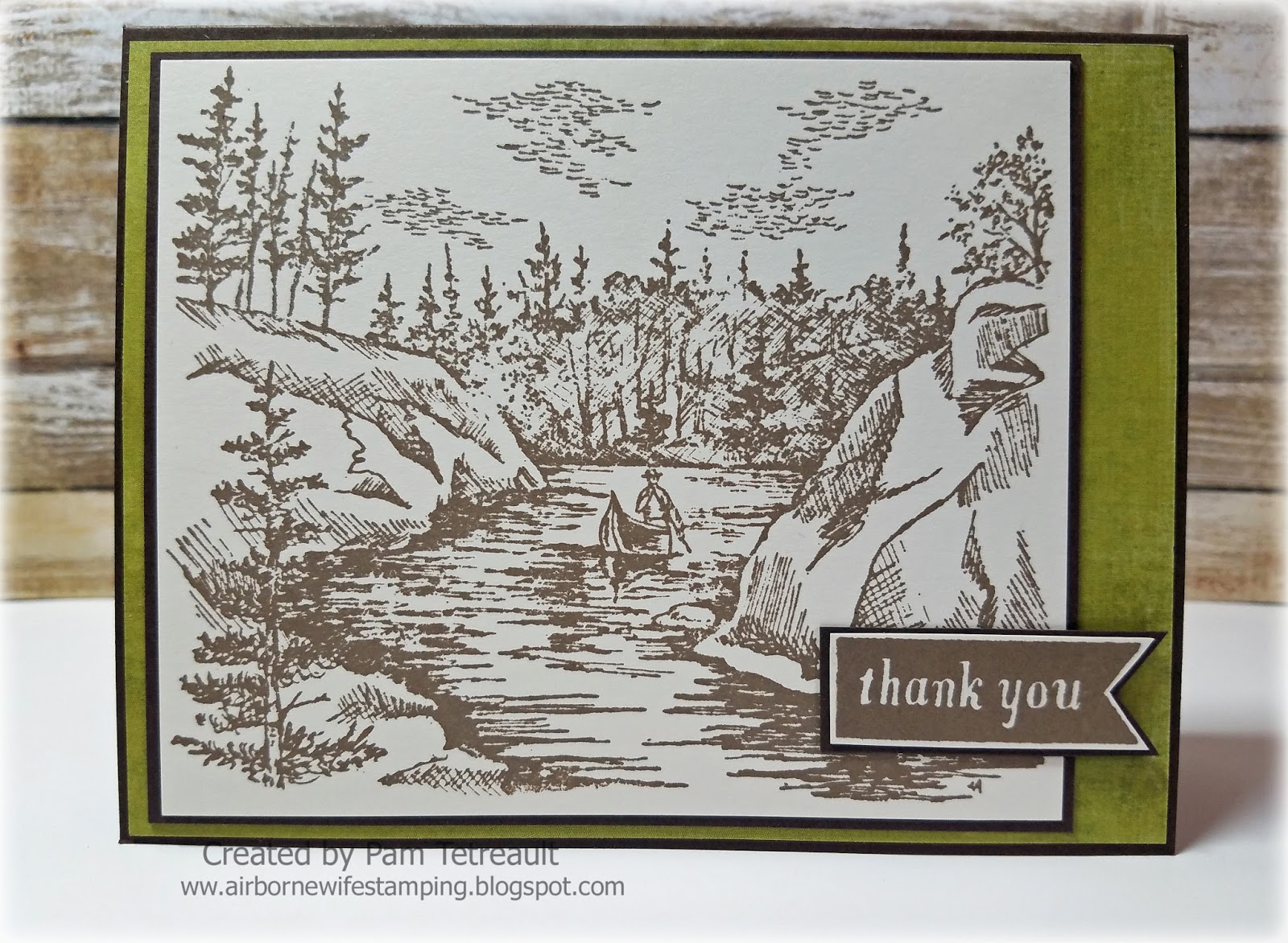 airbornewife's stamping spot: Set of "THANK YOU" cards for basket ...