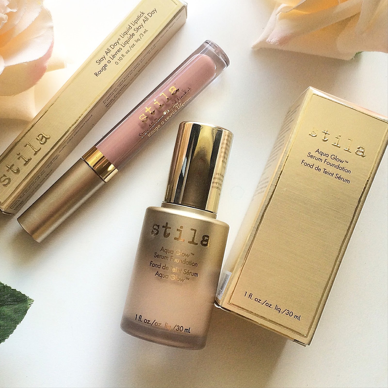 Lucy Blogs Beauty: stila Cosmetics Aqua Glow Serum Foundation