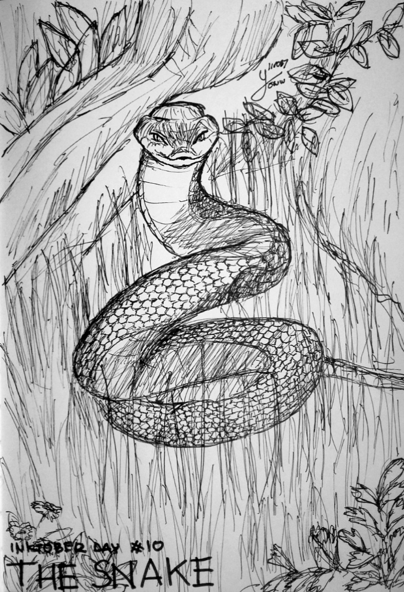 11+ Gambar Sketsa Ular Cobra, Baru!
