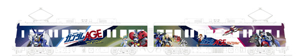 GUNDAM GUY: Gundam AGE Train: Keihan Electric Railway Co. - Otsu Line ...
