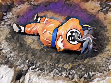 Dennis-Toys: Dragon Ball Z - HG Dead Yamcha / Yamucha Figure