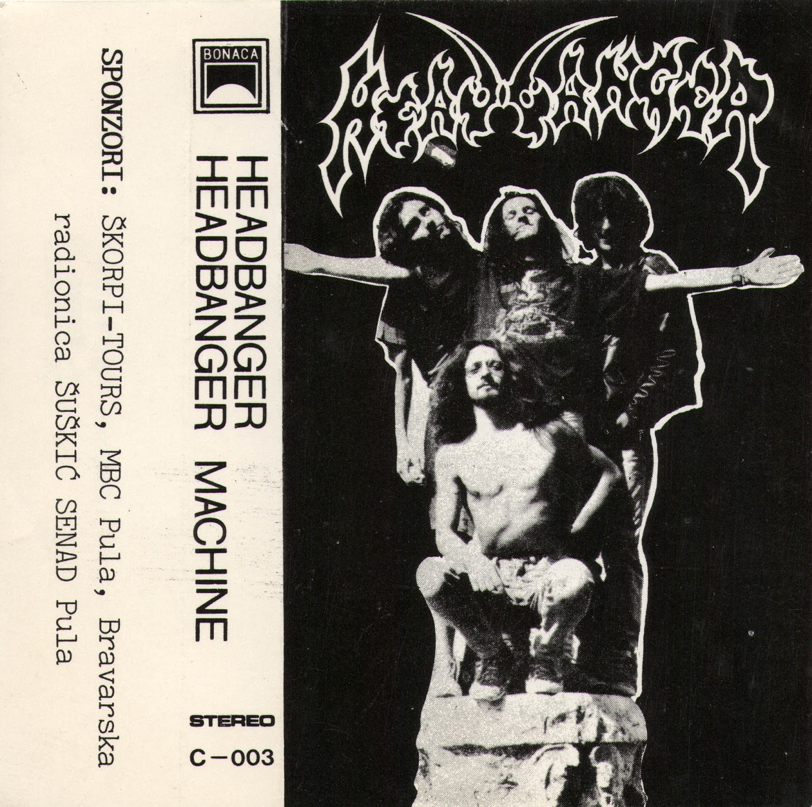 hardcore punk: Headbanger - Headbanger Machine Tape (1992)