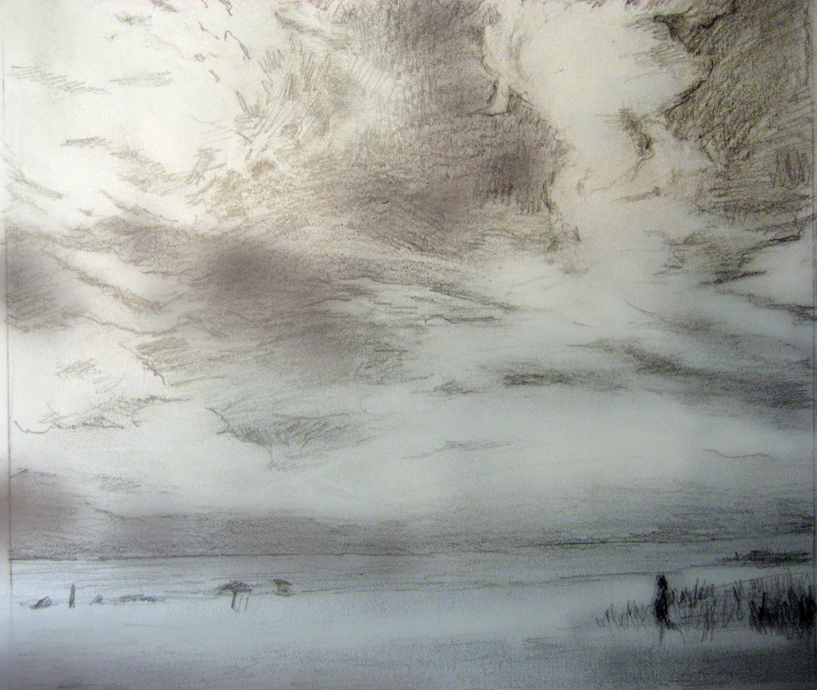 Katherine Kean Fine Art: Two Drawings From Cape Cod