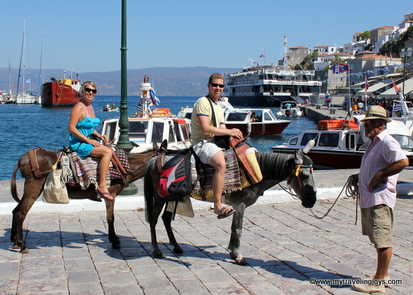 Riding Donkeys on Greek Island of Hydra ~ My Traveling Joys