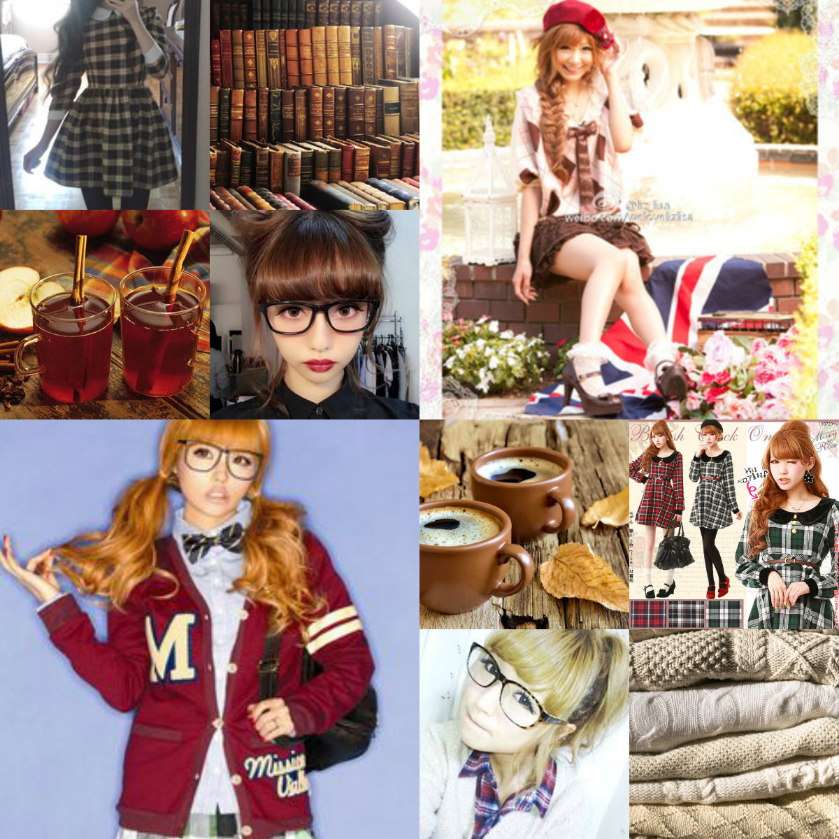 Gyaru Generation: Fall 2016 Mood Board: Preppy Gal