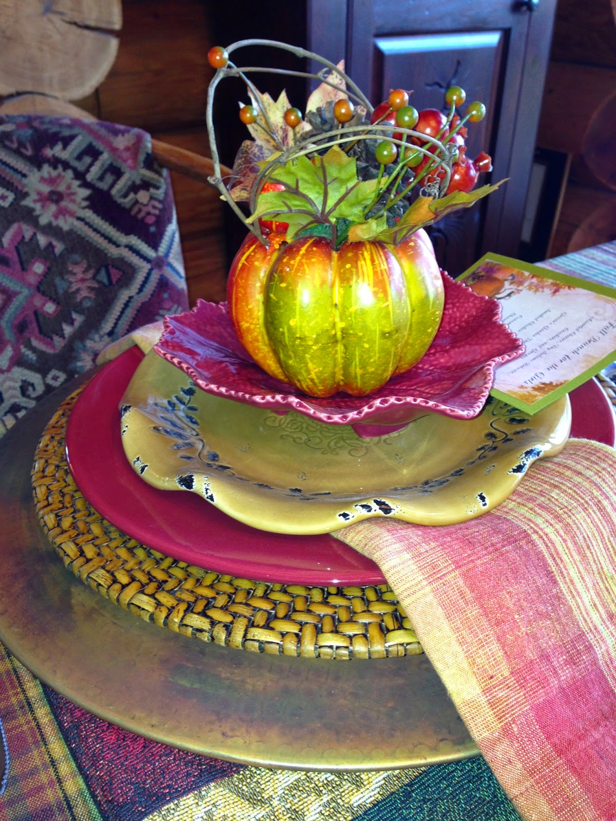 A Graceful Table: A Fall Luncheon for the Girls