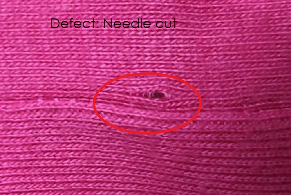 List of Garment Defects with Images
