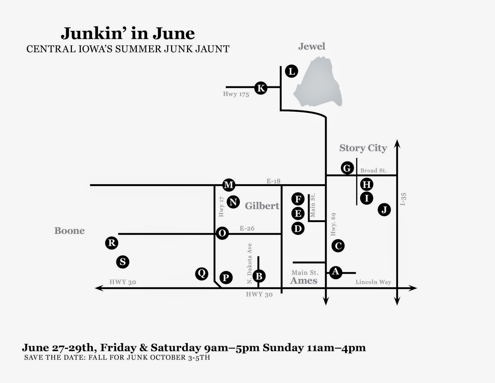 JB Knacker: Junkin in June ~ Friday-Sunday, June 27th - 29th