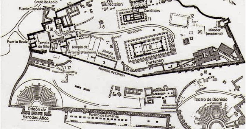 ACROPOLIS OF ATHENS ~ Beautiful places of Barcelona and Catalonia