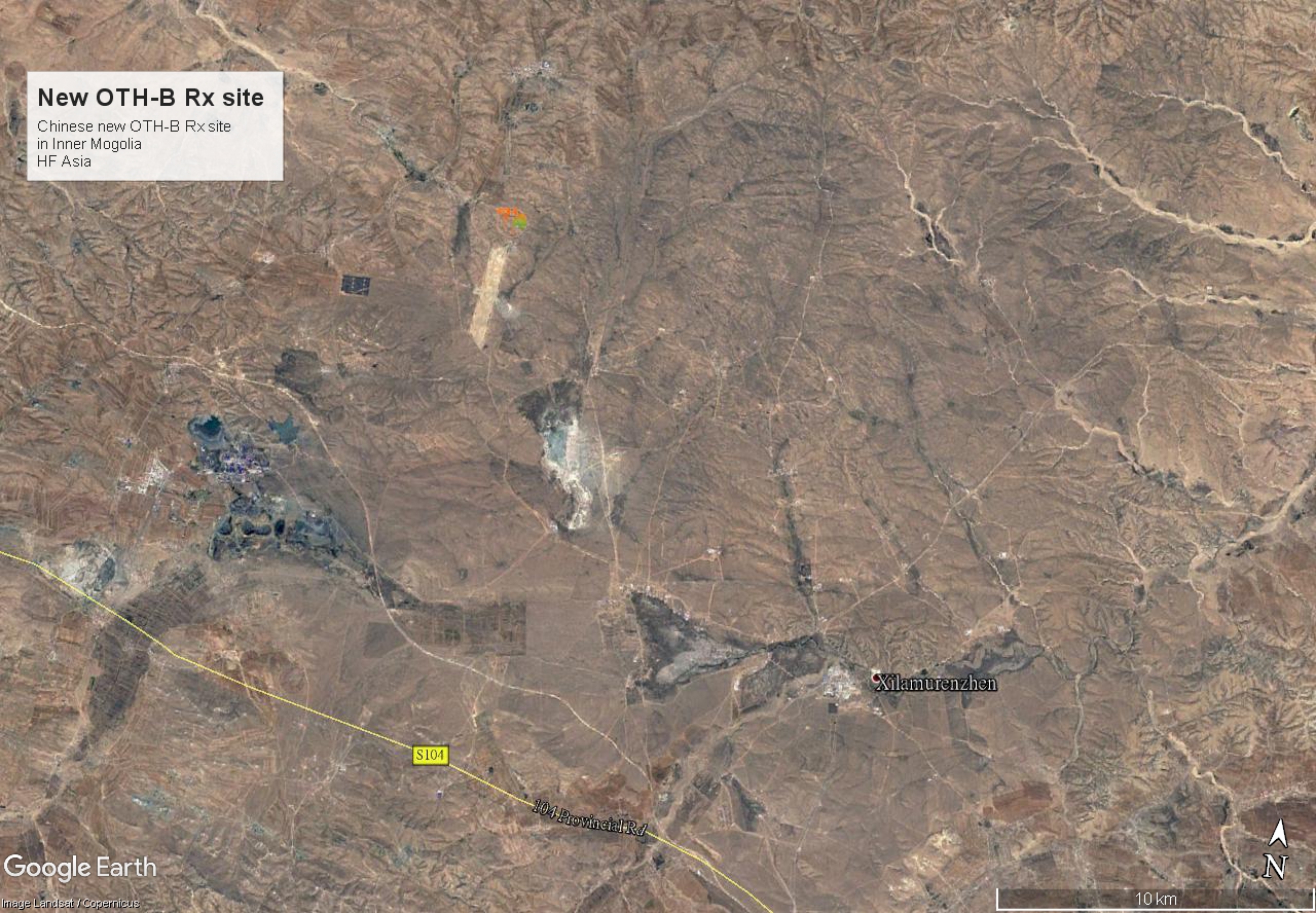 Taiwan strait: Chinese over-the-horizon backscatter RADAR