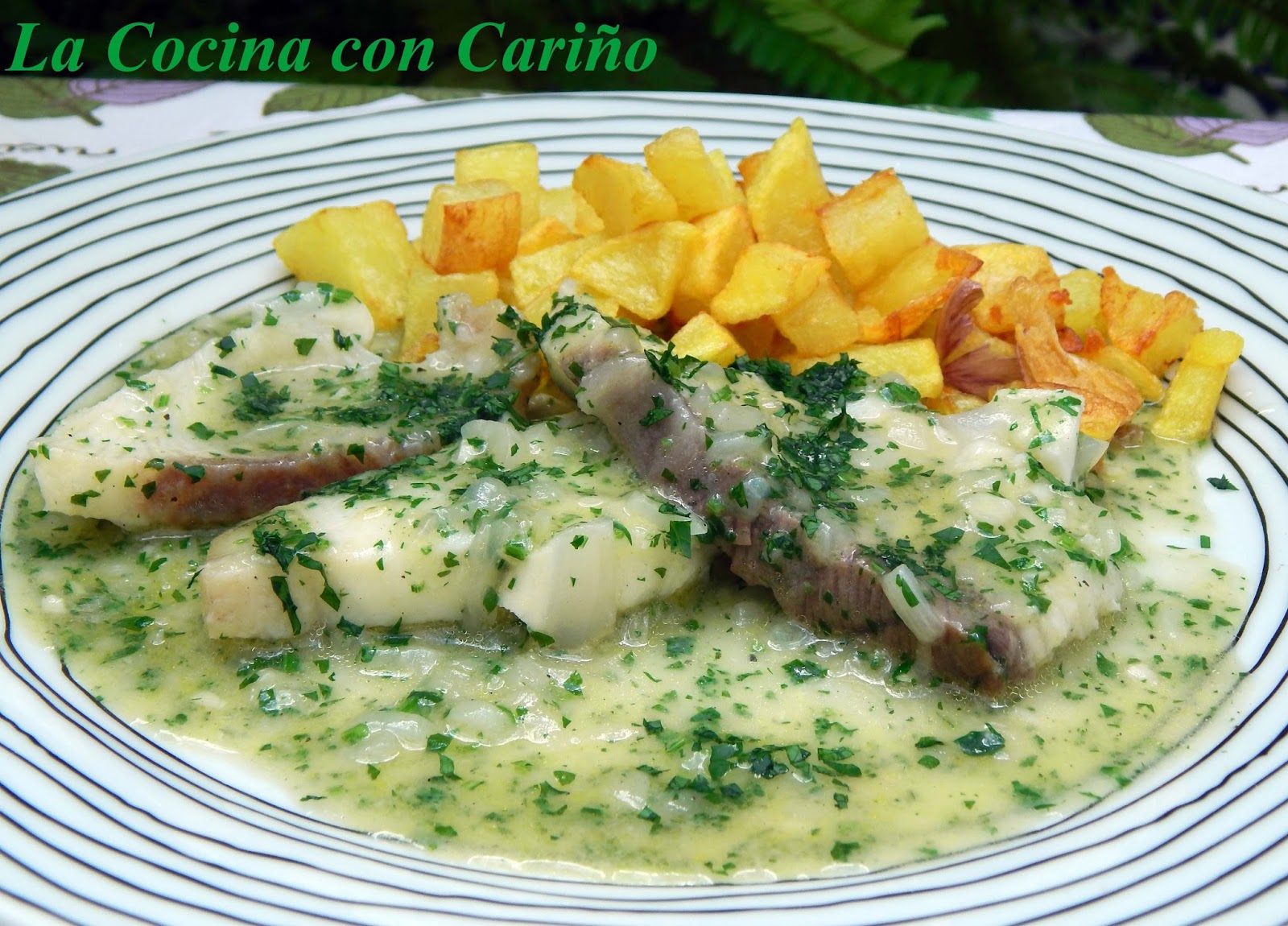 CAZÓN EN SALSA VERDE