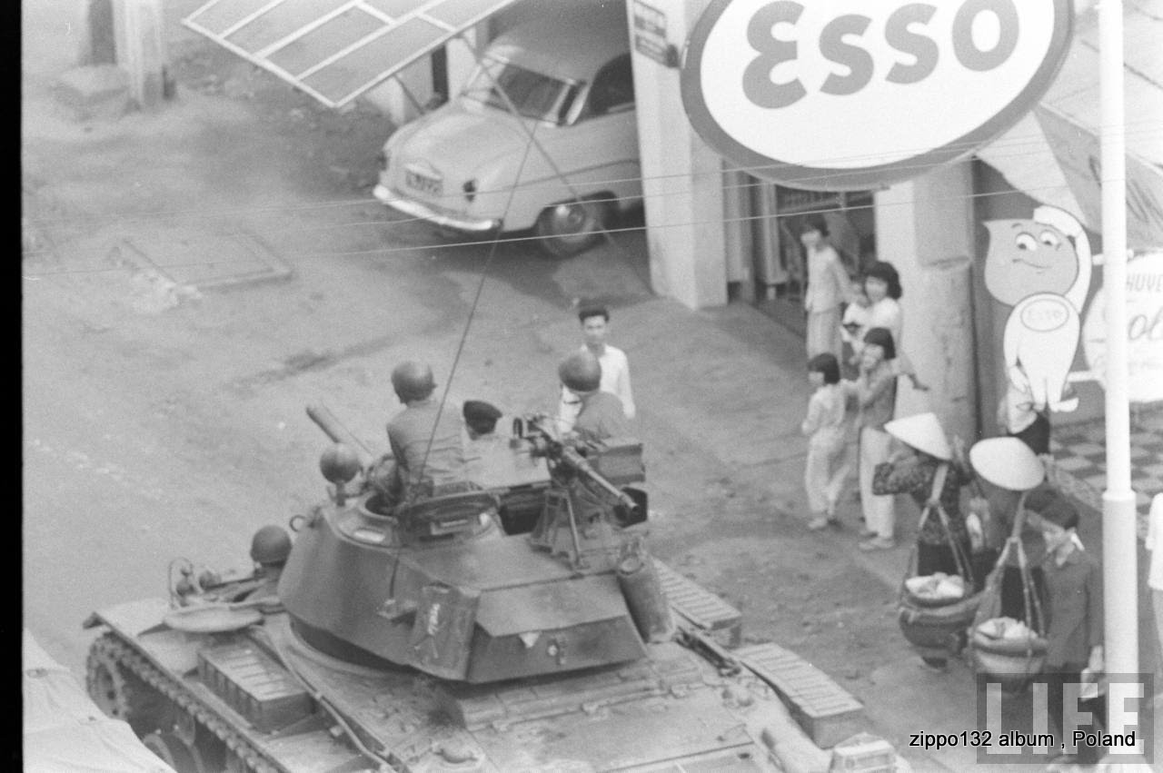 Land Sea Air & Space: ARVN M24, 1963 South Vietnamese coup.