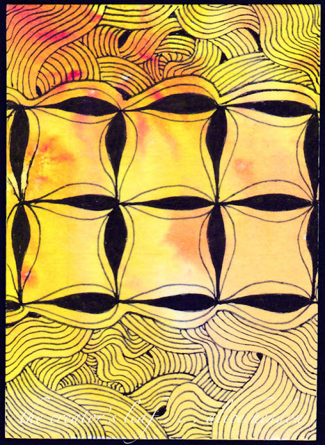 Alice Hendon: Line Dance Tangle Pattern