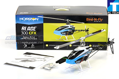 遙控技術雜誌｜RC TECH magazine: HORIZON HOBBY BLADE 300 CFX開箱