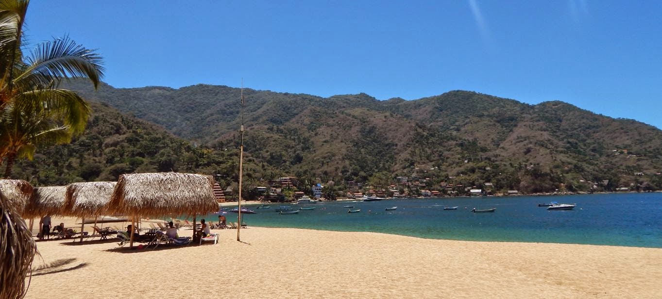 Puerto Vallarta: La hermosa playa de Yelapa / The beautfiul Yelapa beach