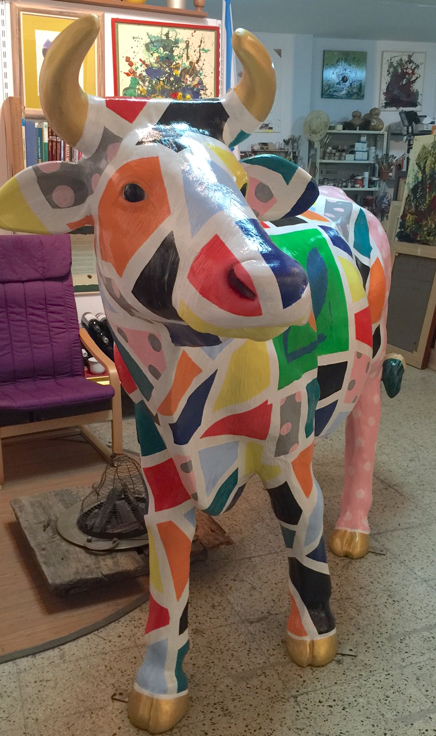 Do gran ó pan: Popi, más que una vaca: del taller de Leandro a Paz Nóvoa