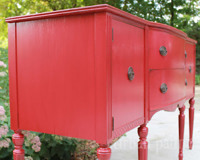 Urban Patina: Authentically Crafted Home + Gift: Vintage Red Buffet