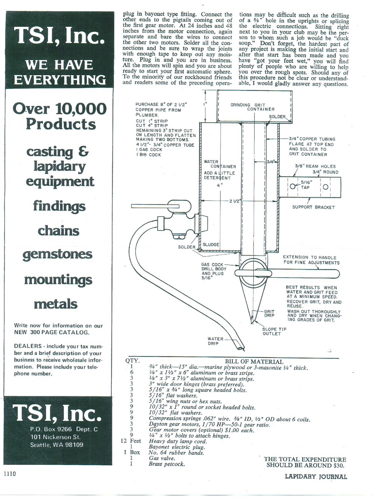 How To Build Better Lapidary Equipment: How To Build A Sphere Grinding ...