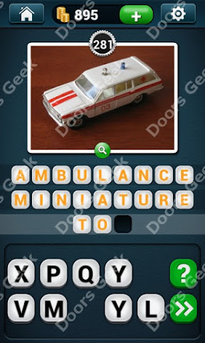 PicWords Level 281 Answers ~ Doors Geek