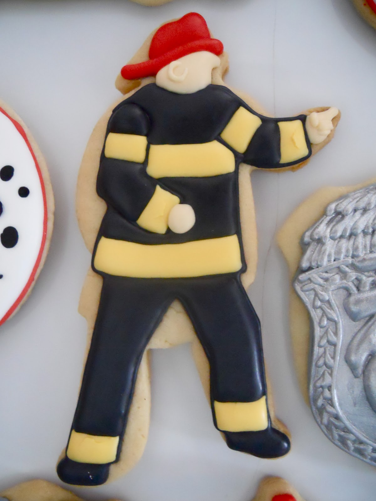 .Oh Sugar Events: Firefighter Cookies