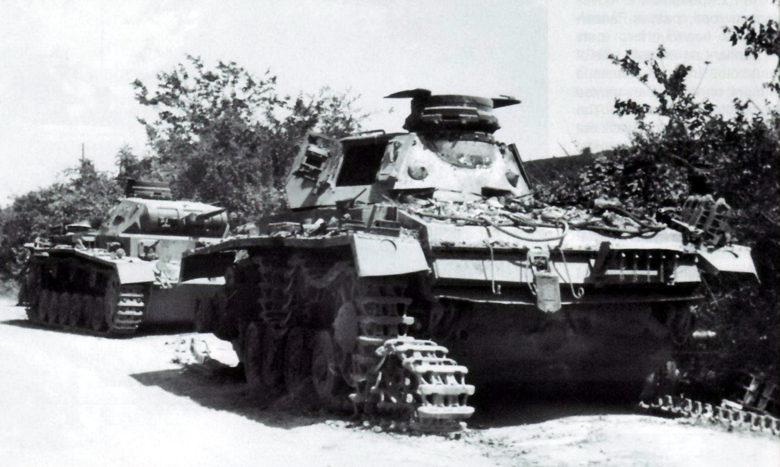 Panzermänner: Three Destroyed Panzer III