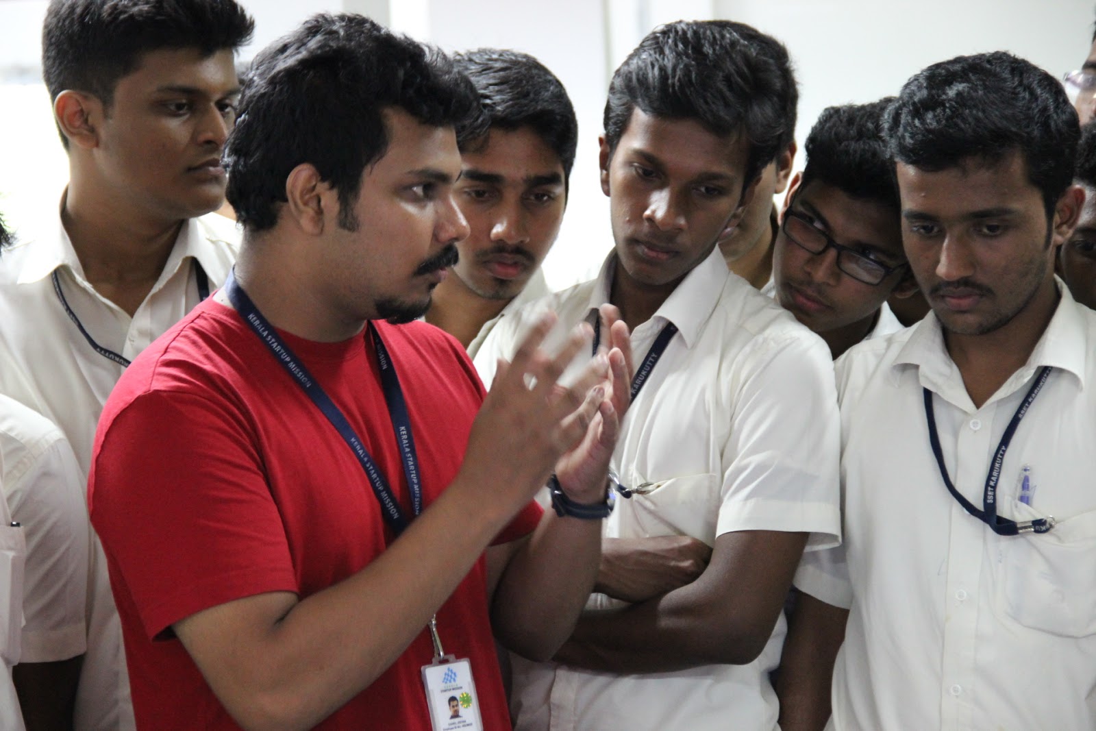 Kerala Startup Mission: Visit from SCMS college of Engineering ...