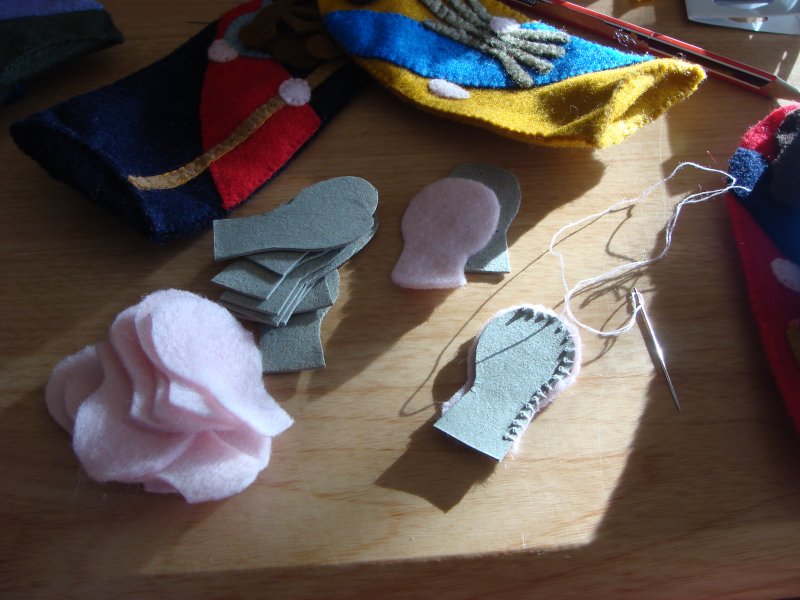 Under Her Starry Mantle: Religious Felt Dolls for the Atrium