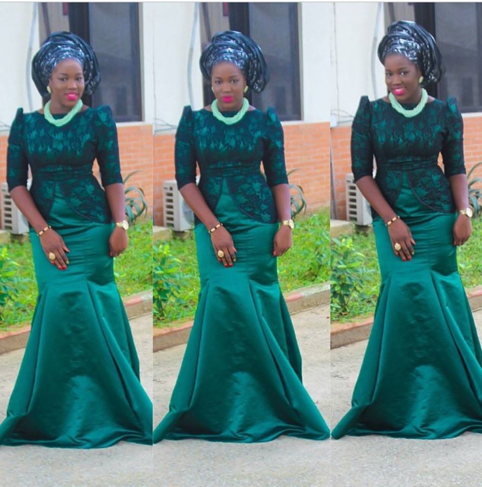 Check Out This Lace Combination Style - DeZango