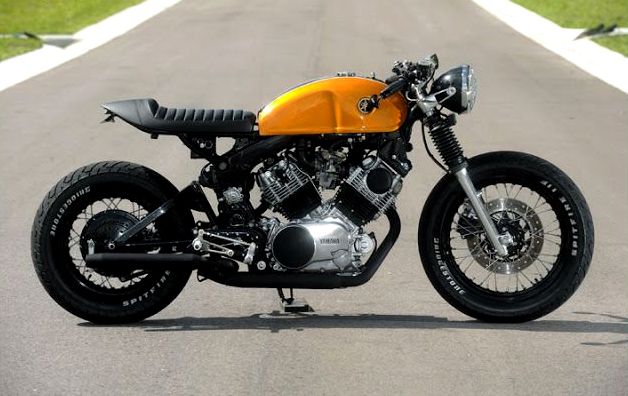 OTOMOTIF MOTOR TUA: Gambar Motor Modifikasi Cafe Racer Mono Shock