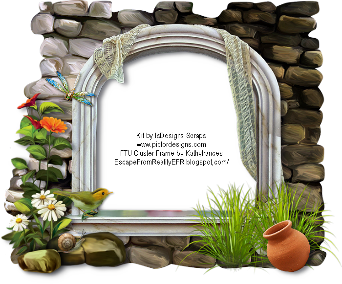 Escape From Reality Blog: Forest Tale Cluster Frame