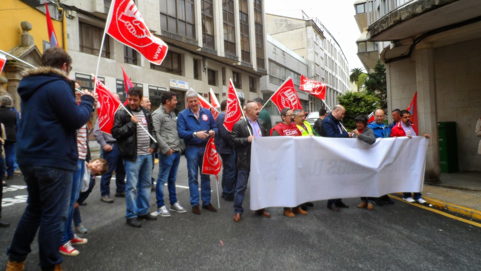 SECCIÓN SINDICAL ALO/ALA ALCOA SAN CIPRIAN: 1º DE MAYO 2015 NA MARIÑA