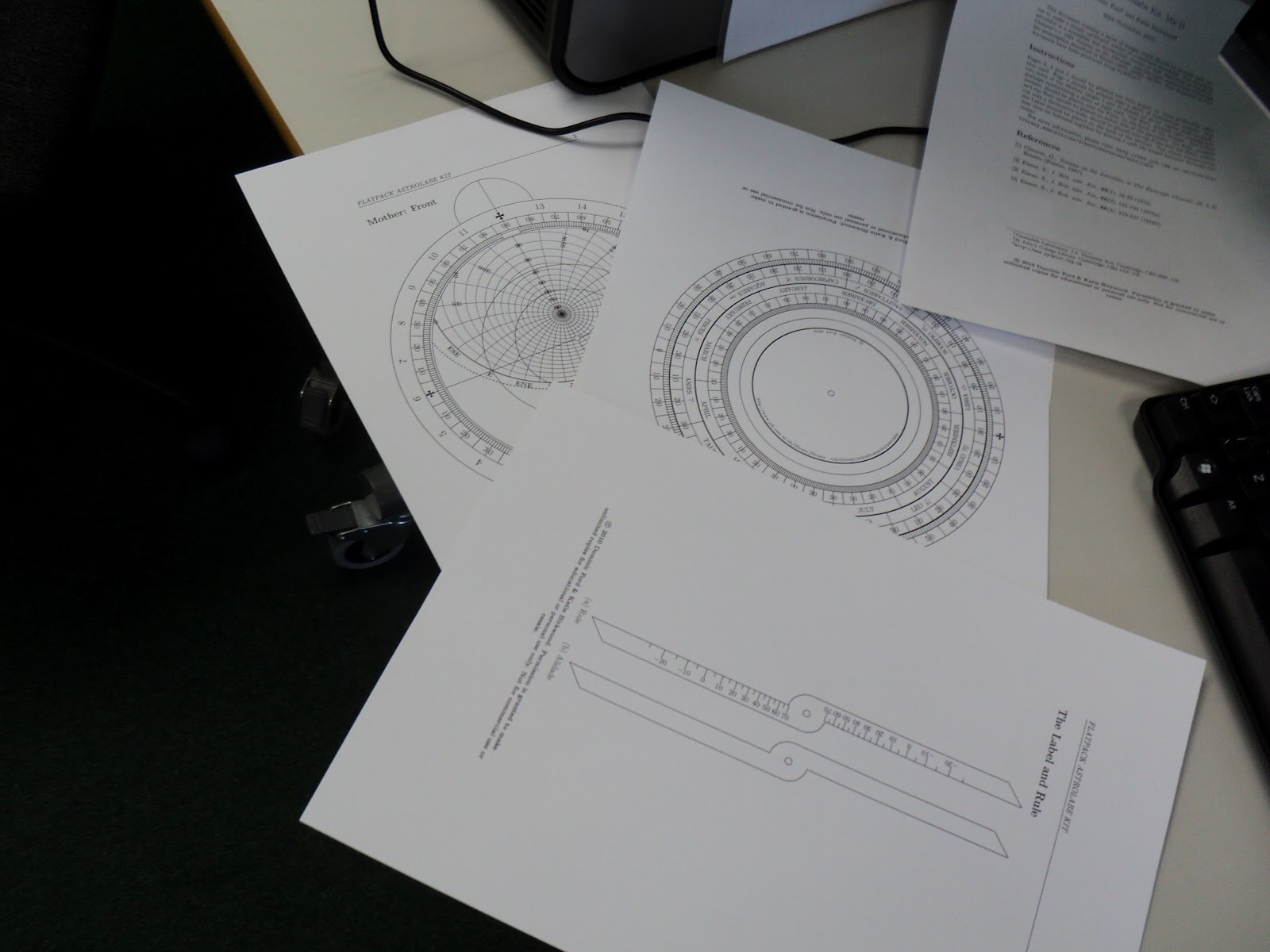 writingabitof poetry: Flat pack astrolabe kit
