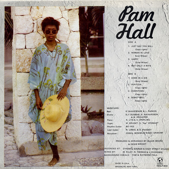 Disco Reggae Brasil: Pam Hall - Perfidia