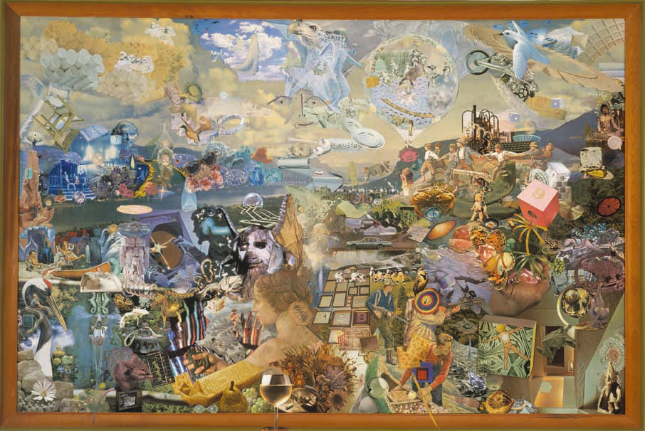 Bunny Mazhari The Overflow • Jess collins Collages