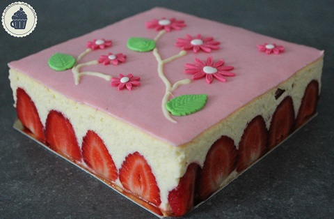 La gourmandise selon Sandrine: LE FRAISIER